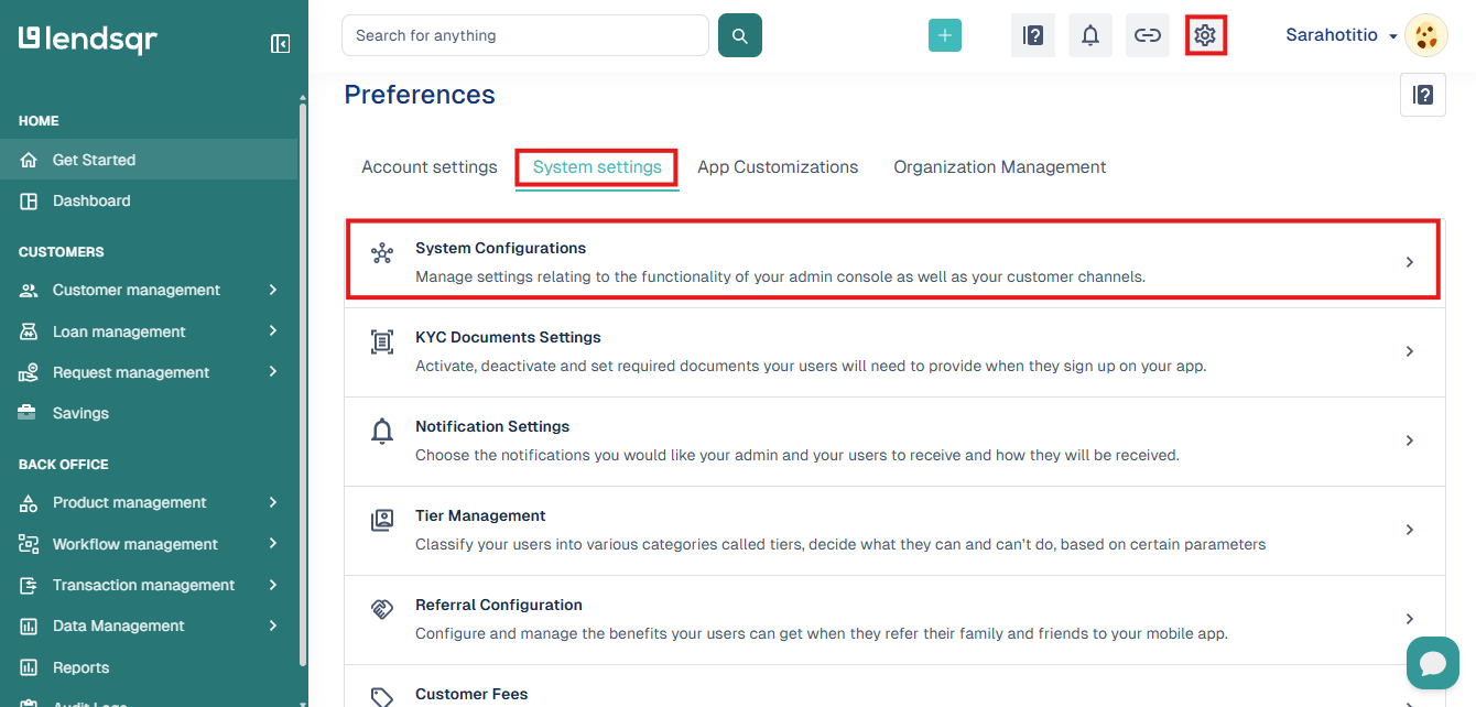 How to enable liveliness checks during customer onboarding - Lendsqr ...